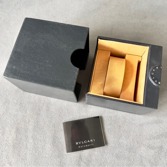 BVLGARI | Storage & Organization | Bulgari Blue Watch Box 4x39x320 ...